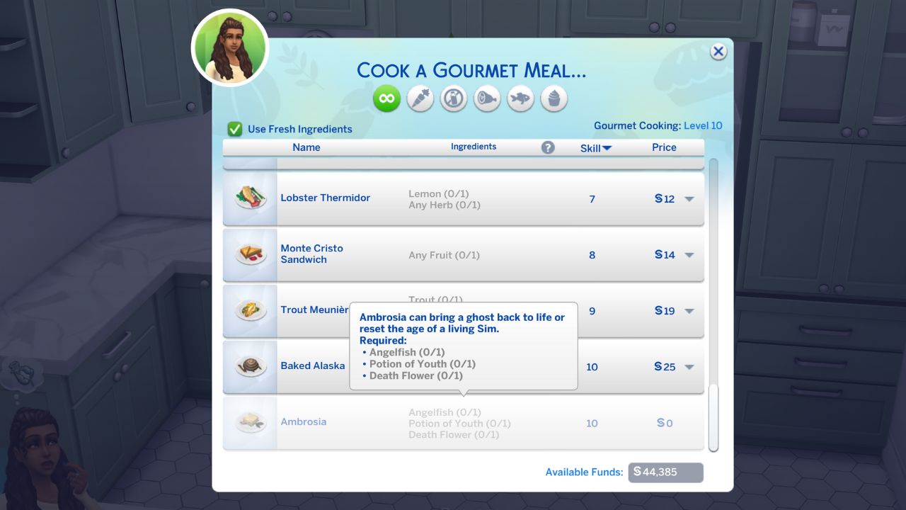 How to Gain The Gourmet Cooking Skill in The Sims 4 - Simming Simplified