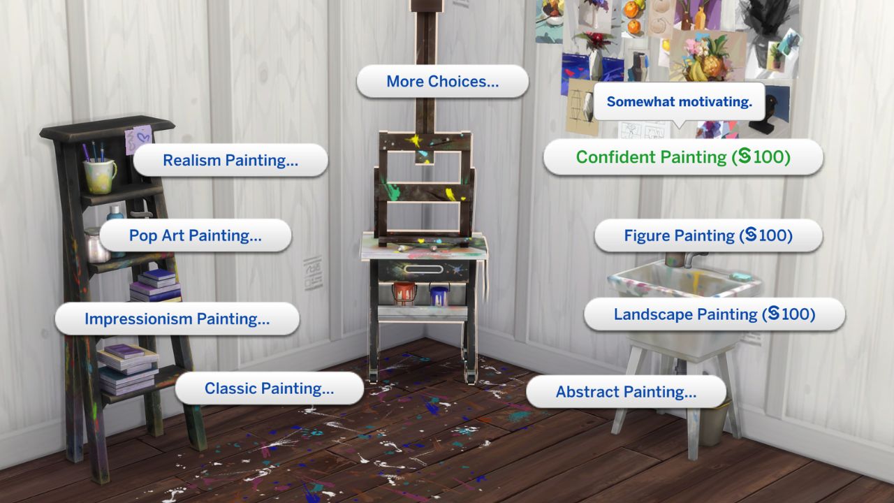 How to Gain The Painting Skill in The Sims 4 - Simming Simplified