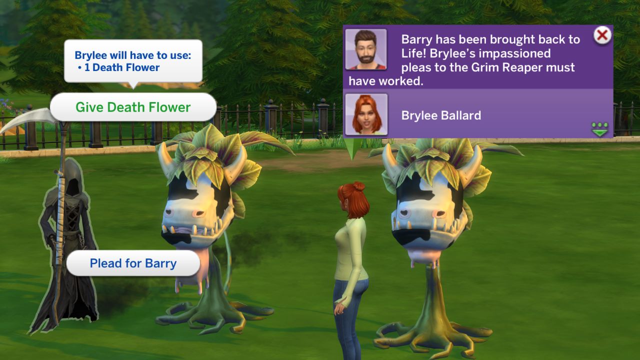 How to Get A Death Flower in The Sims 4 - Simming Simplified