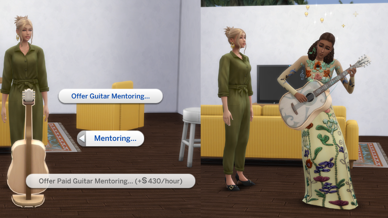 How to Gain The Guitar Skill in The Sims 4 - Simming Simplified