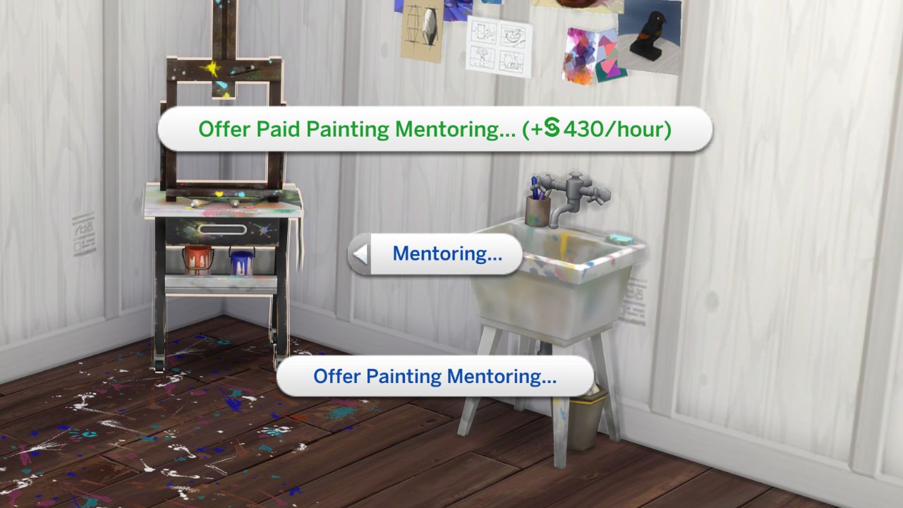 How to Gain The Painting Skill in The Sims 4 - Simming Simplified