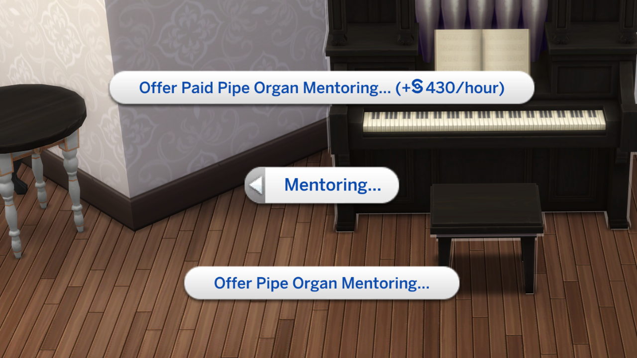 How to Gain The Pipe Organ Skill in The Sims 4 - Simming Simplified