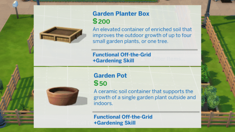 How to Gain The Gardening Skill in The Sims 4 - Simming Simplified