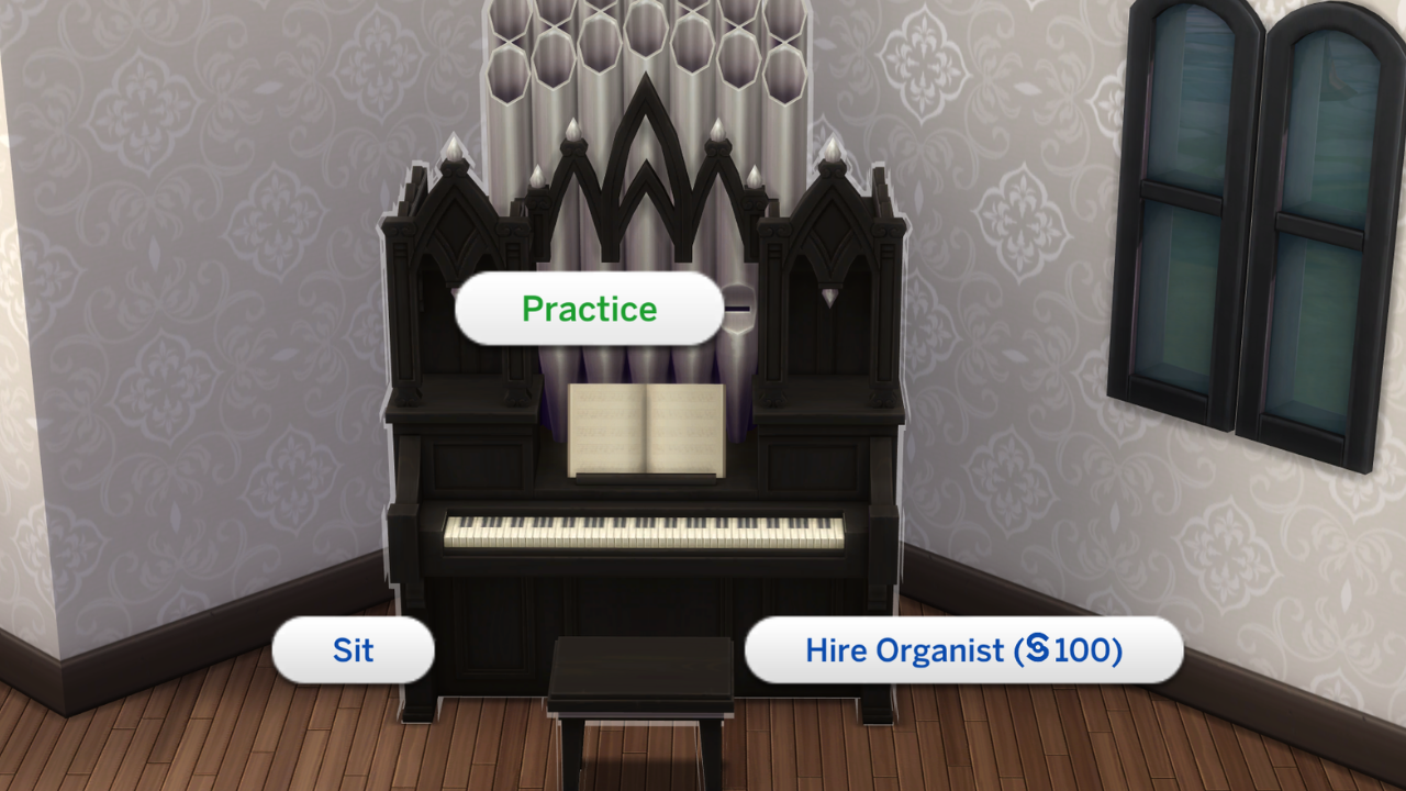 How to Gain The Pipe Organ Skill in The Sims 4 - Simming Simplified