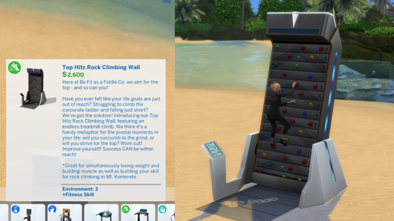 How to Gain The Rock Climbing Skill in The Sims 4 - Simming Simplified