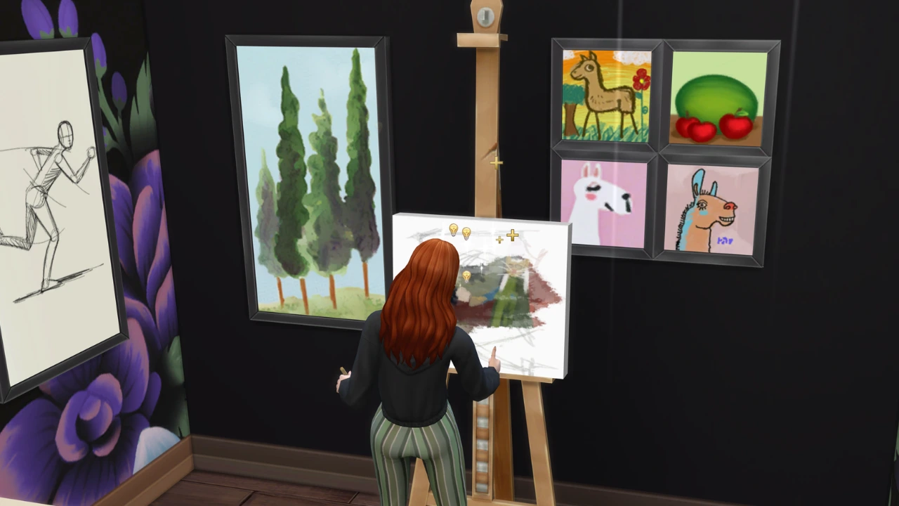 How to Gain The Painting Skill in The Sims 4 - Simming Simplified