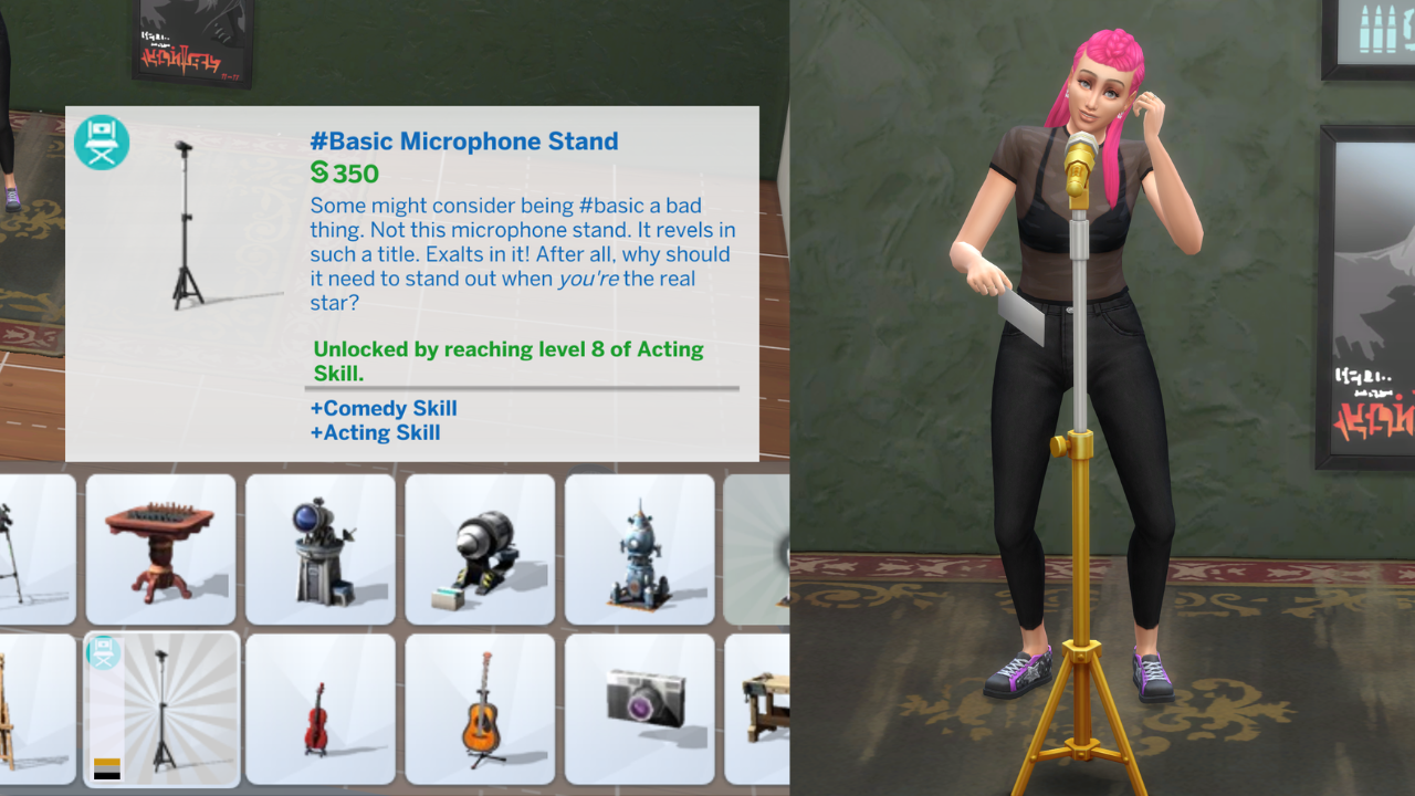 How to Gain The Acting Skill in The Sims 4 - Simming Simplified