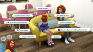 How to Teach Another Sim to Knit in The Sims 4 - Simming Simplified