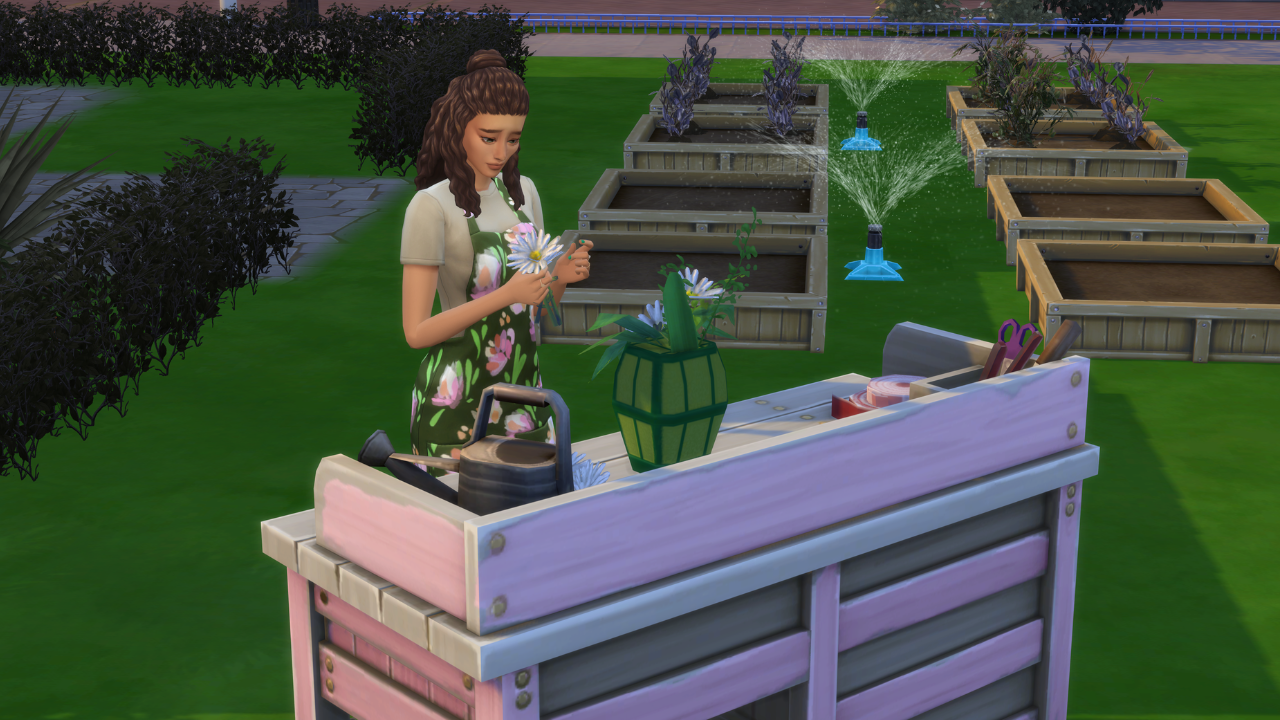 How to Gain The Flower Arranging Skill in The Sims 4 - Simming Simplified