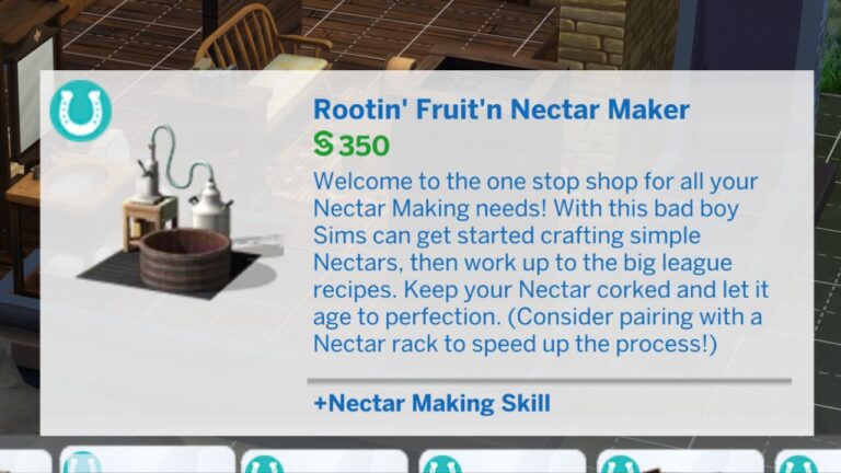 How to Gain The Nectar Making Skill in The Sims 4 - Simming Simplified
