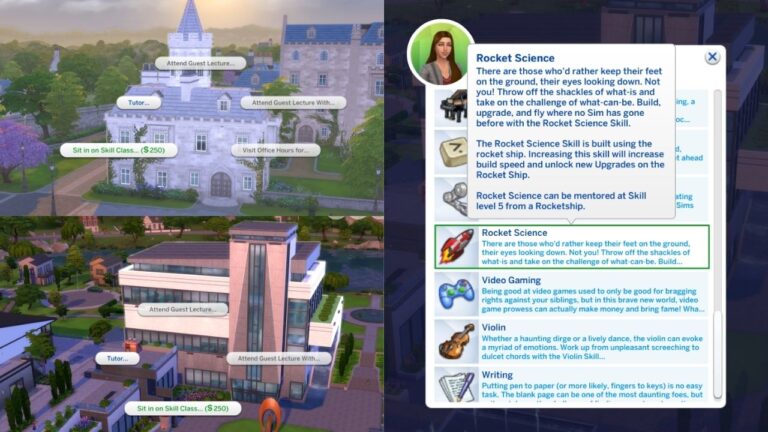 How to Gain The Rocket Science Skill in The Sims 4 - Simming Simplified