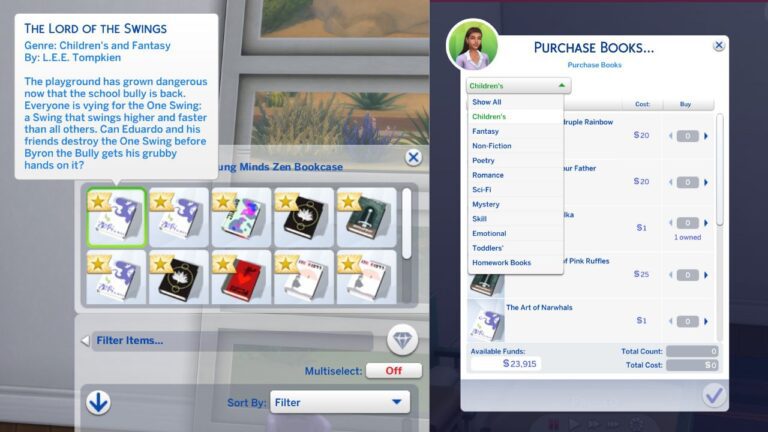 How to Read to Child in The Sims 4 - Simming Simplified