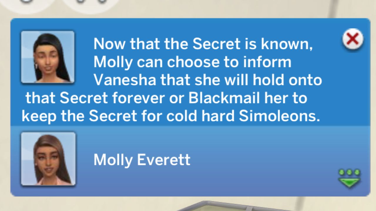 How to Keep a Secret in The Sims 4 - Simming Simplified