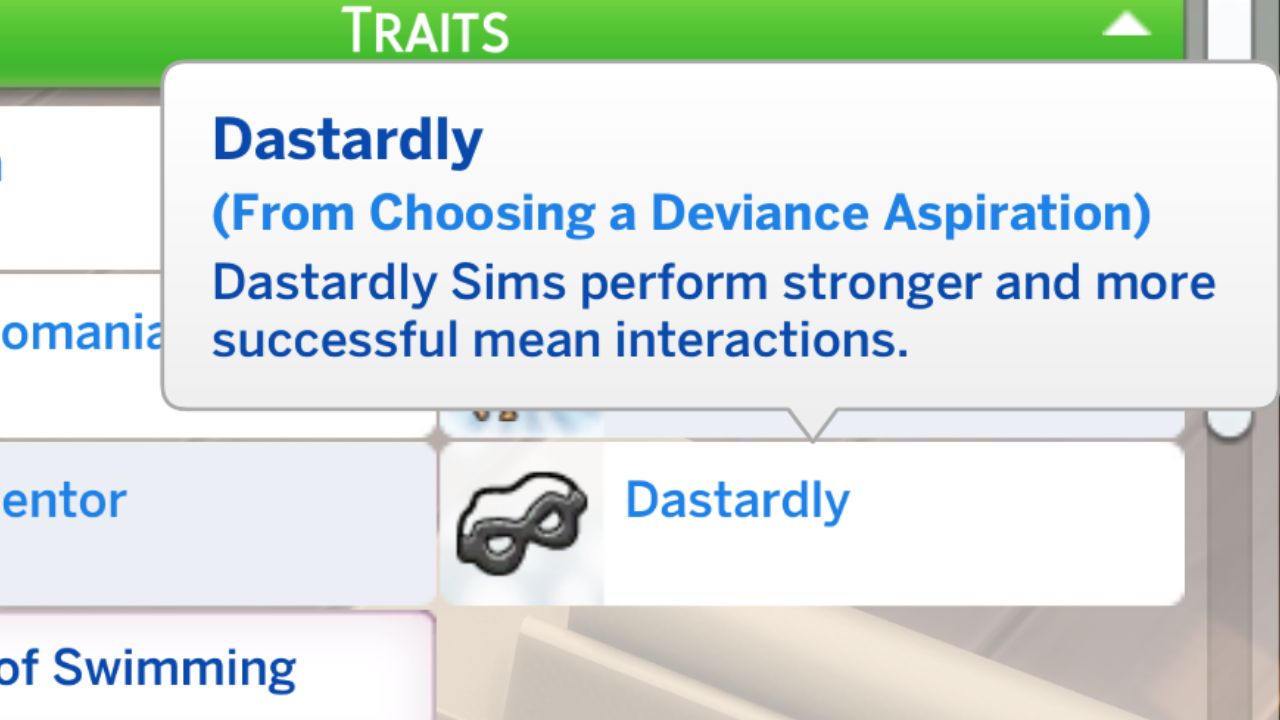 The Sims 4 Chief of Mischief Aspiration - Simming Simplified