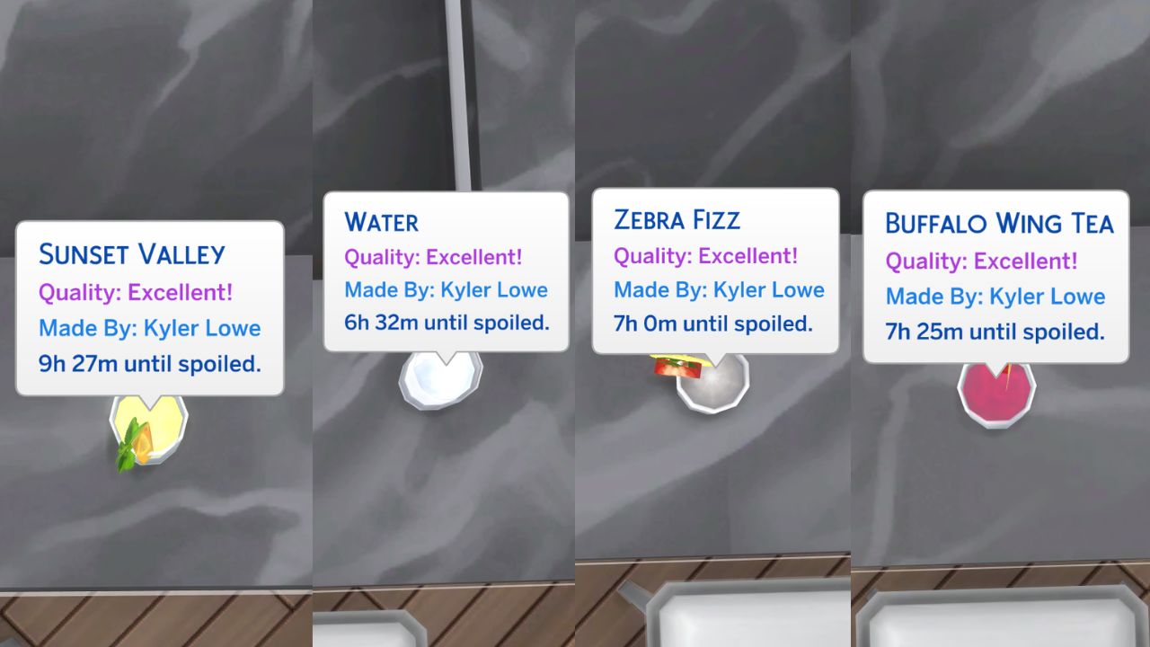 How to Make Excellent Quality Drinks in The Sims 4 - Simming Simplified