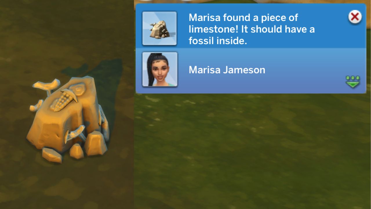 How to Get Fossils in The Sims 4 - Simming Simplified
