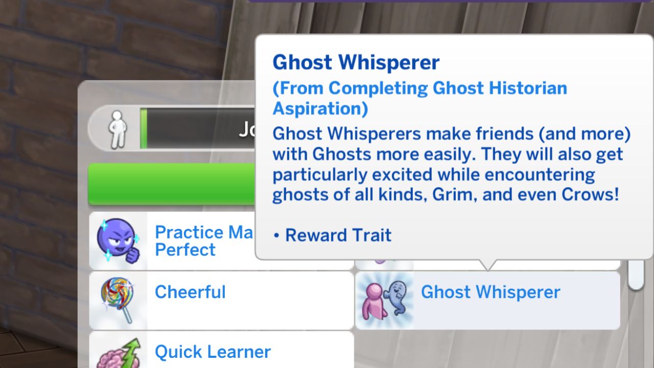 The Sims 4 Ghost Historian Aspiration - Simming Simplified