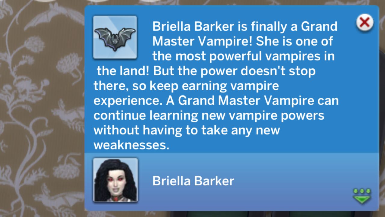 How to Become a Grand Master Vampire in The Sims 4 - Simming Simplified