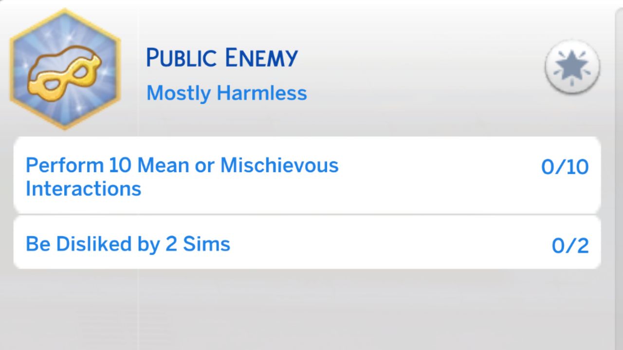 The Sims 4 Public Enemy Aspiration - Simming Simplified