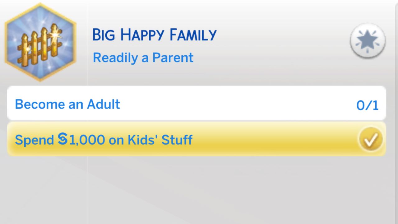 The Sims 4 Big Happy Family Aspiration - Simming Simplified