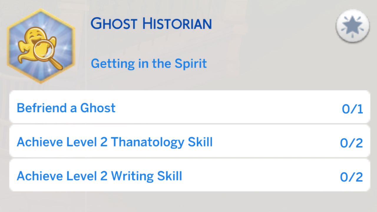 The Sims 4 Ghost Historian Aspiration - Simming Simplified
