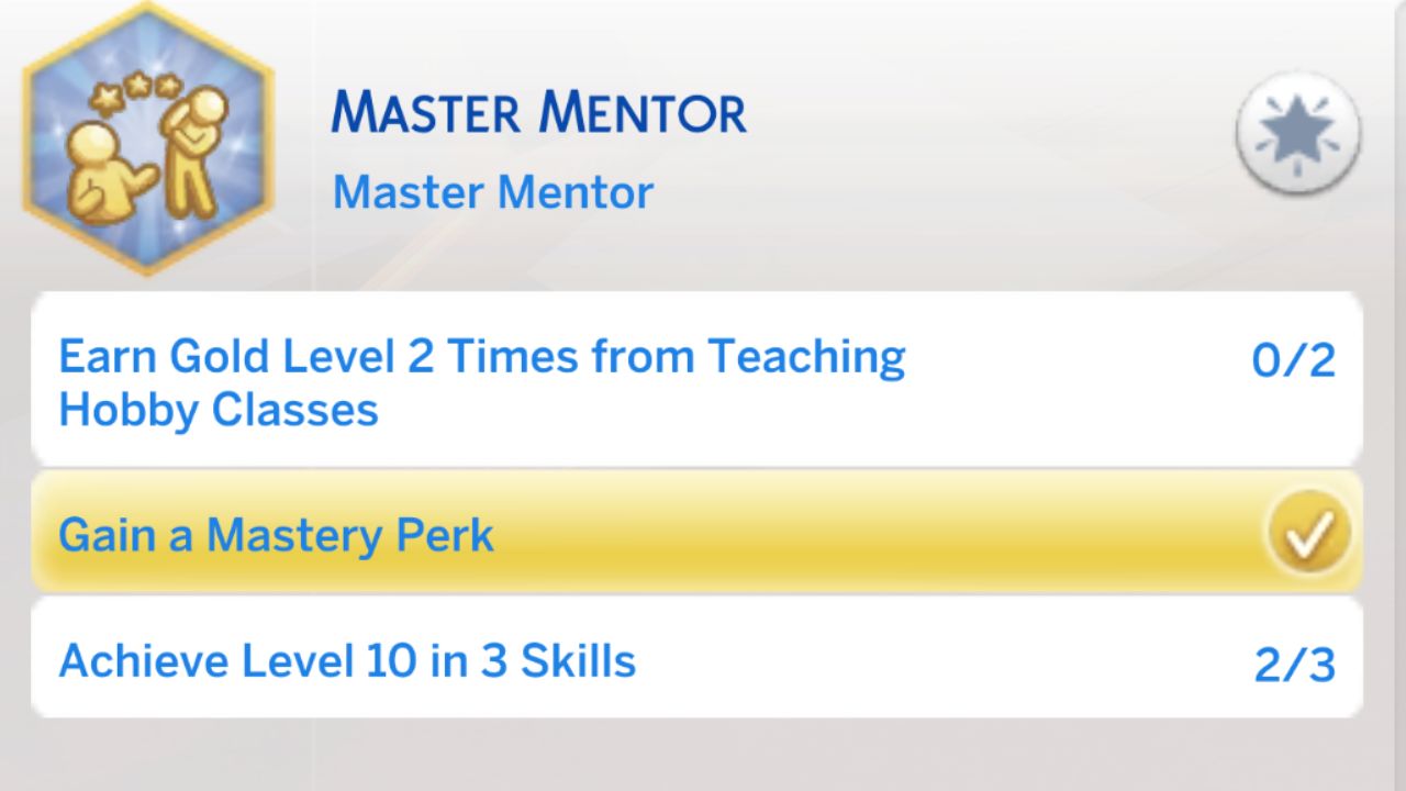 The Sims 4 Master Mentor Aspiration - Simming Simplified