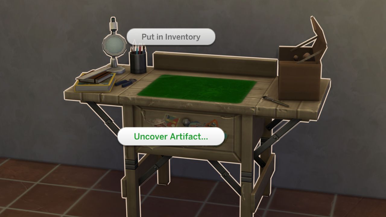 The Sims 4 Archaeology Scholar Aspiration - Simming Simplified