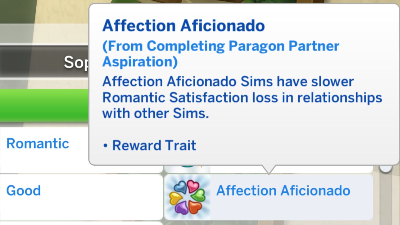 The Sims 4 Paragon Partner Aspiration - Simming Simplified