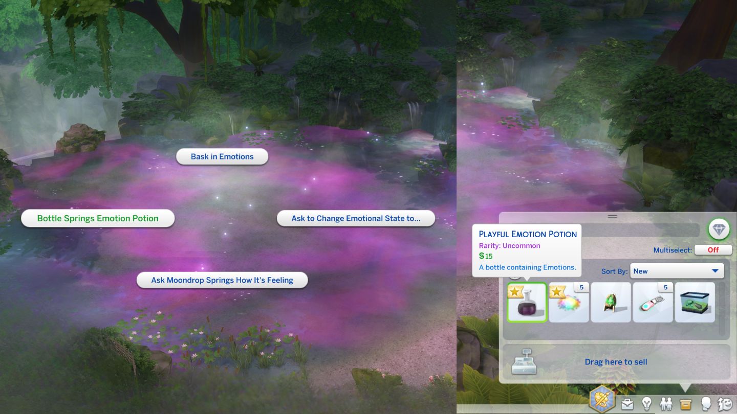 How to Get Emotion Potions for Apothecary in The Sims 4 - Simming ...