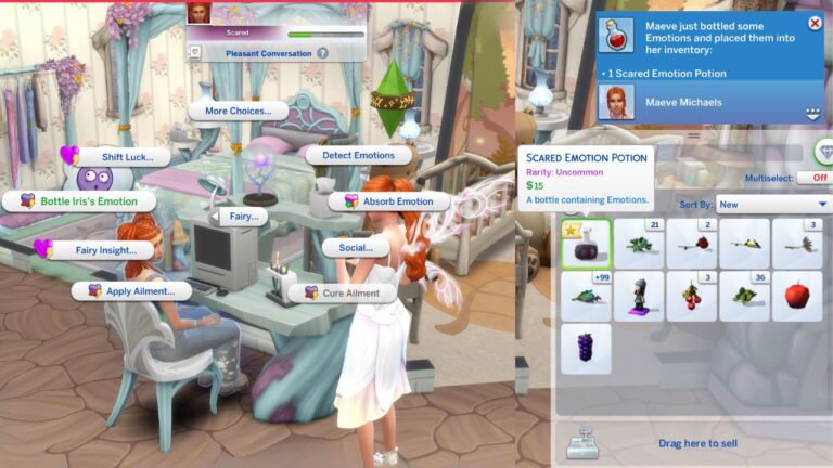 How to Get Emotion Potions for Apothecary in The Sims 4 - Simming ...