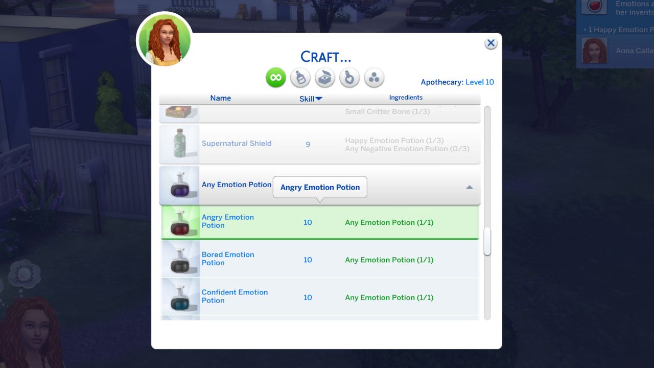 The Sims 4 Elixir Enthusiast Aspiration - Simming Simplified