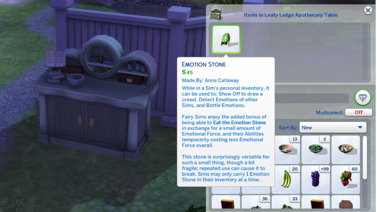 How to Get an Emotion Stone in The Sims 4 - Simming Simplified