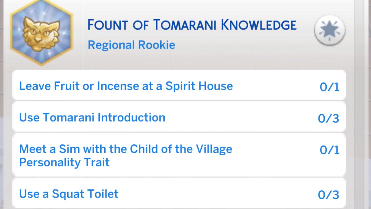 The Sims 4 Fount of Tomarani Knowledge Aspiration - Simming Simplified