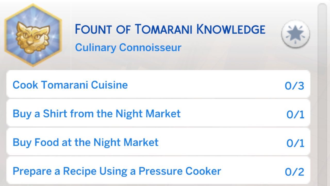 The Sims 4 Fount of Tomarani Knowledge Aspiration - Simming Simplified