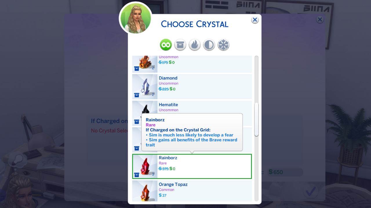 The Sims 4 Crystal Crafter Aspiration - Simming Simplified