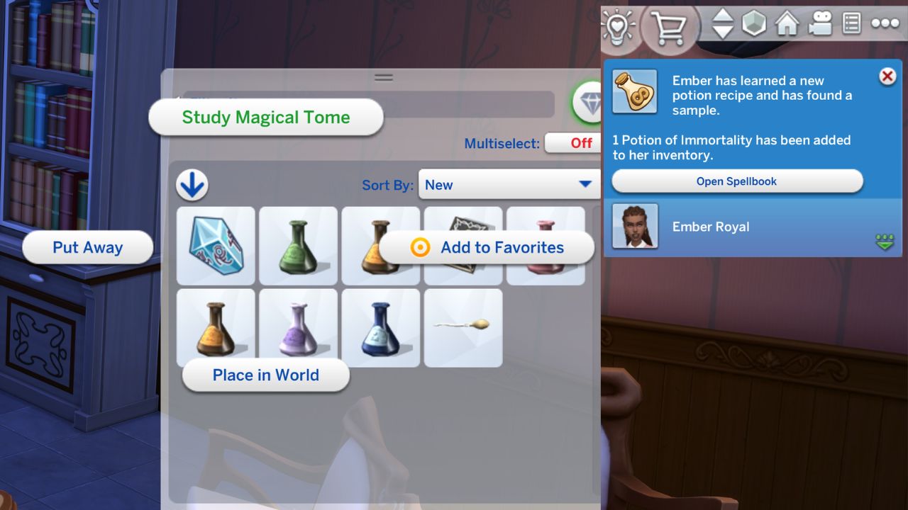 How to Learn a Potion Recipe in The Sims 4 - Simming Simplified