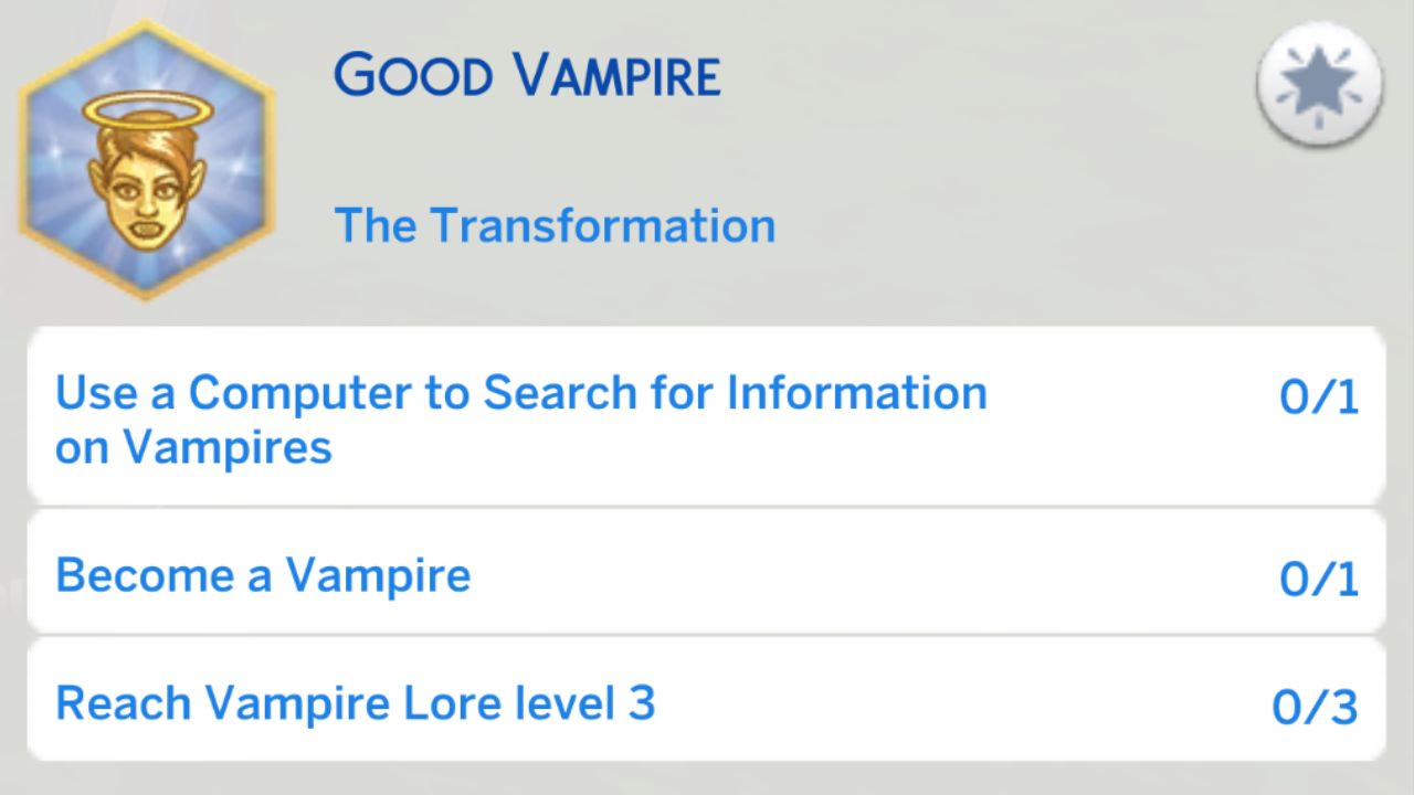 The Sims 4 Good Vampire Aspiration - Simming Simplified