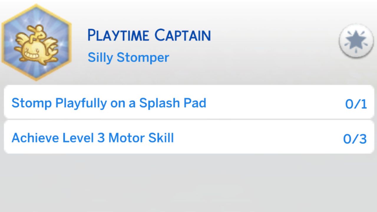 The Sims 4 Playtime Captain Aspiration - Simming Simplified