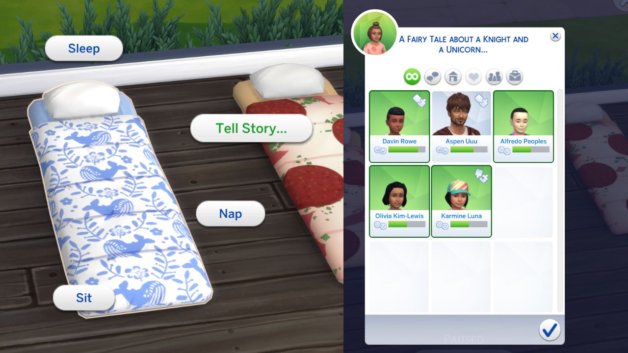 The Sims 4 Slumber Party Animal Aspiration - Simming Simplified