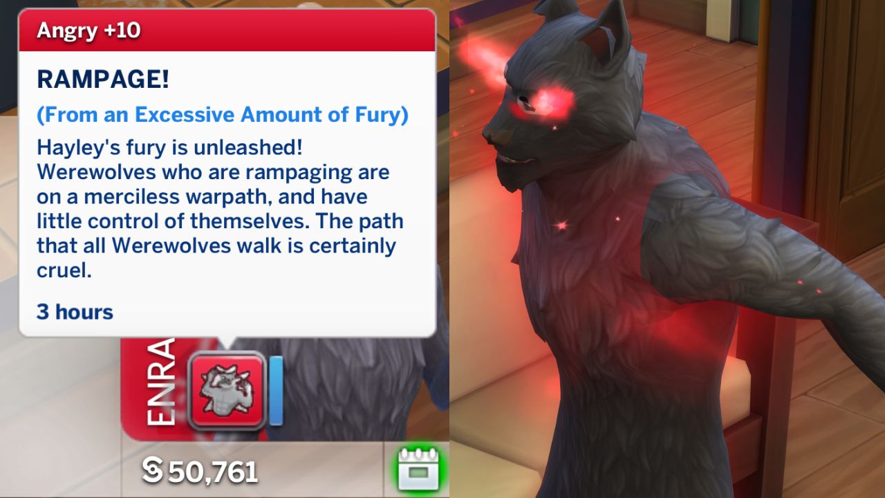 How to Improve Werewolf Rank in The Sims 4 - Simming Simplified