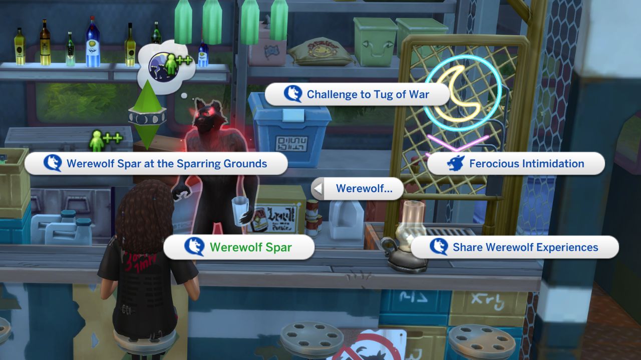 How to Spar with Werewolves in The Sims 4 - Simming Simplified