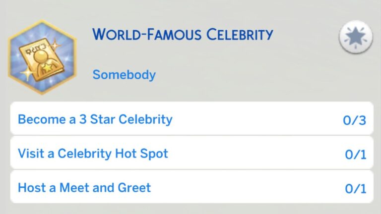The Sims 4 World Famous Celebrity Aspiration - Simming Simplified