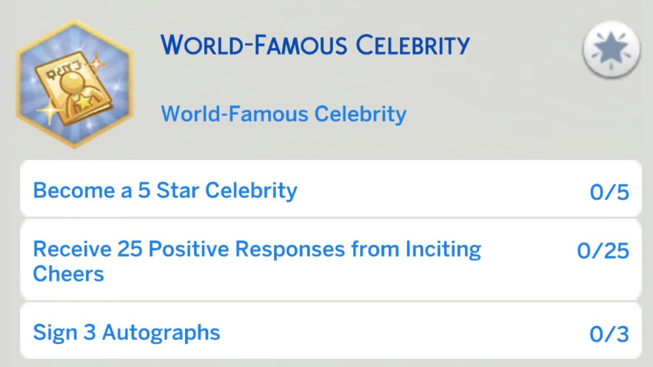 The Sims 4 World Famous Celebrity Aspiration - Simming Simplified