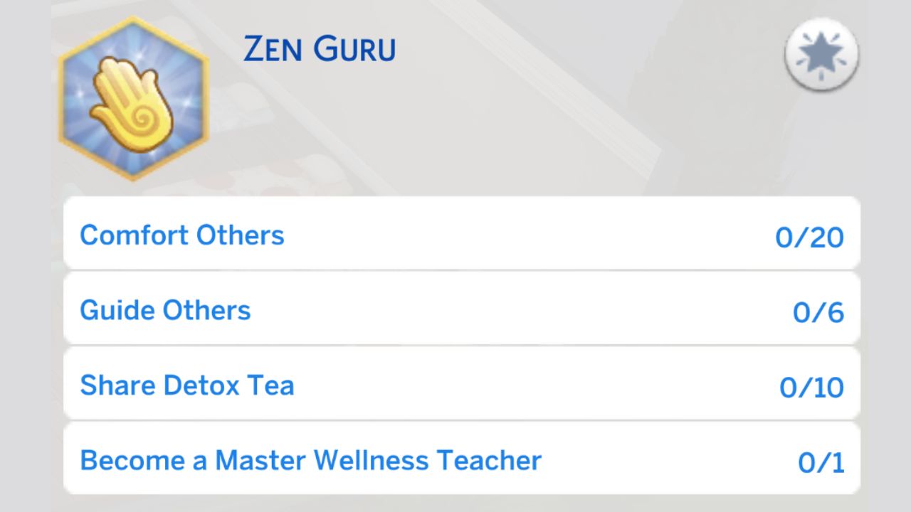 The Sims 4 Zen Guru Aspiration - Simming Simplified
