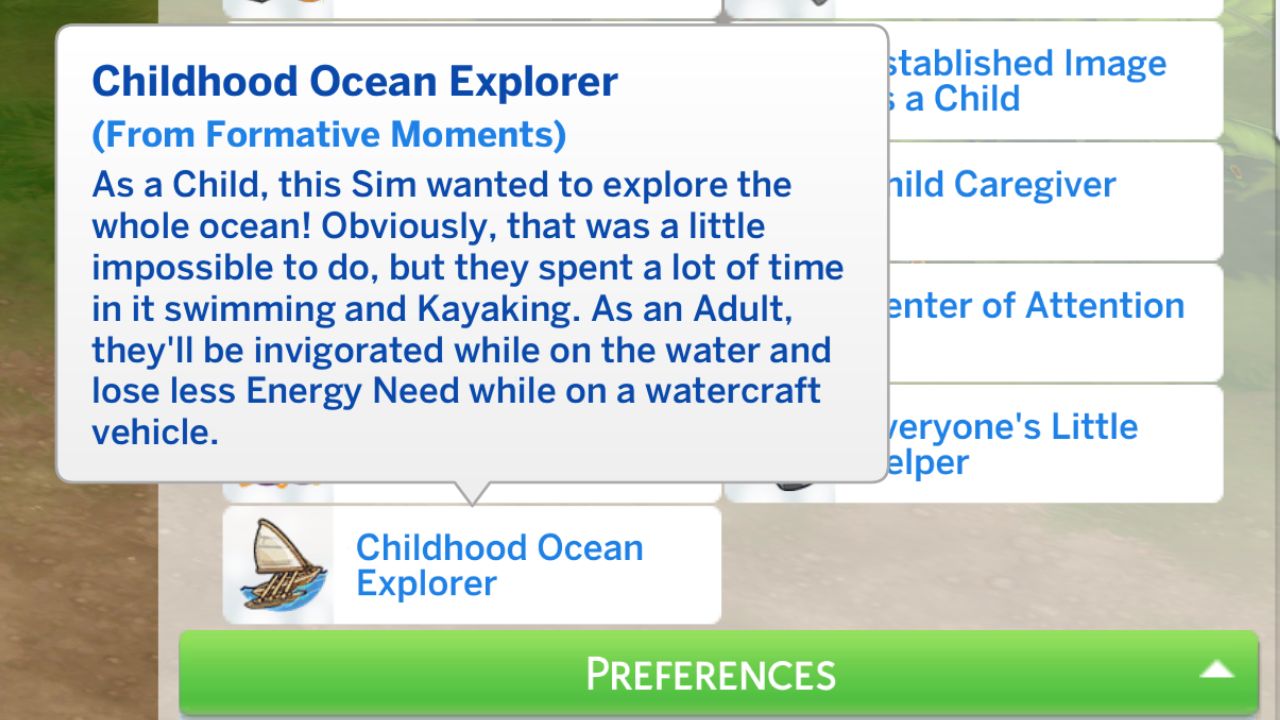 The Sims 4 Explore the Ocean Formative Moment - Simming Simplified