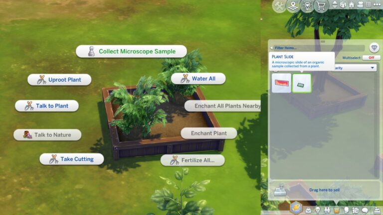 How to Get Microscope Prints in The Sims 4 - Simming Simplified