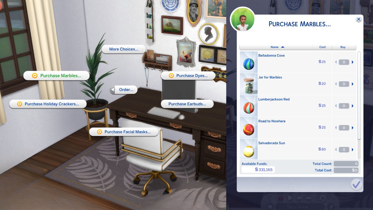 How to Get Colourful Marbles in The Sims 4 - Simming Simplified