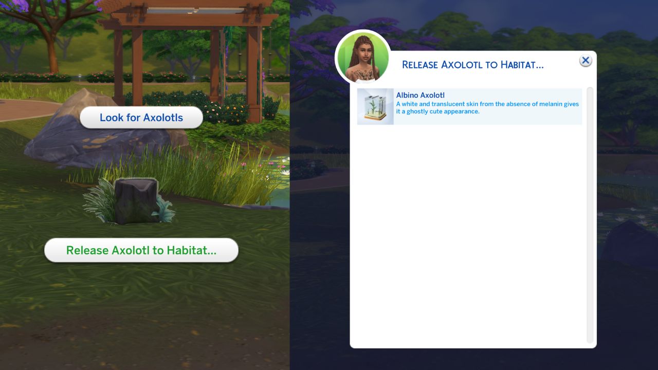 How to Get Axolotls in The Sims 4 - Simming Simplified