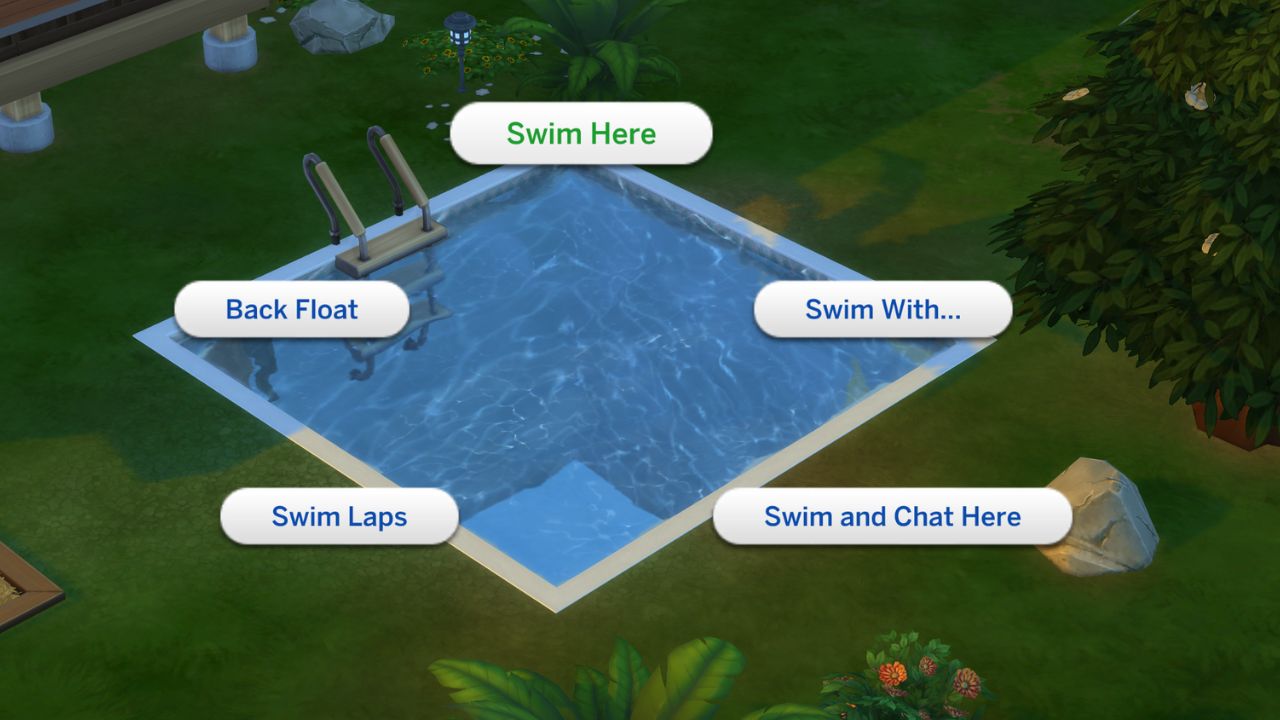 The Sims 4 Follow in Their Footsteps (Swimming) Formative Moment