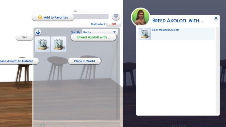 How to Get Axolotls in The Sims 4 - Simming Simplified